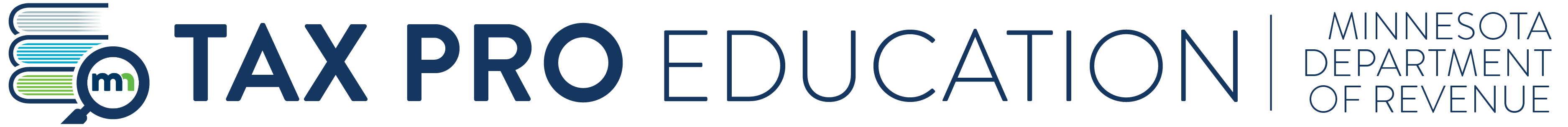 Tax Pro Education horizontal logo